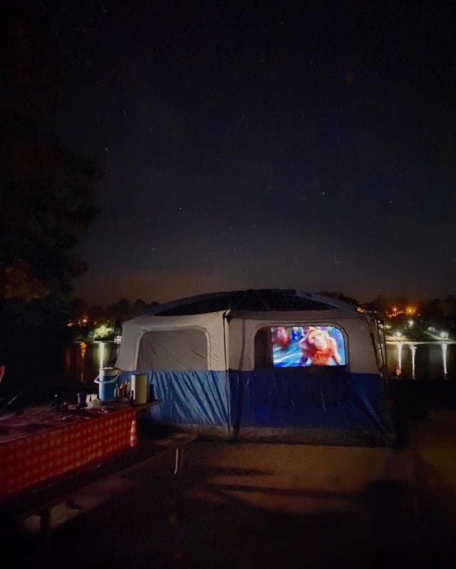 Looking for the best portable projector for camping? Read this!