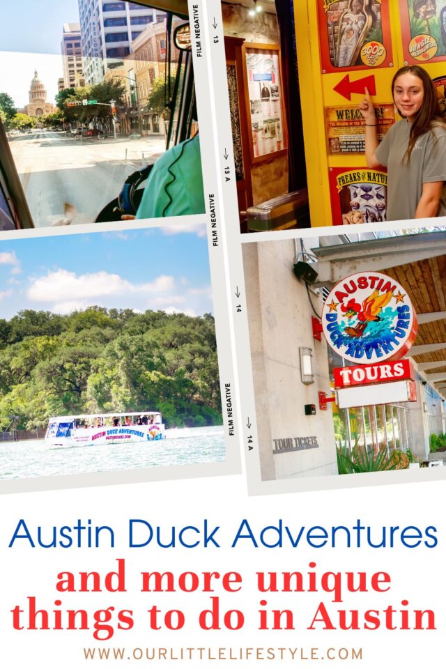 Austin Duck Adventures + Other Unique Things To Do In Austin, Texas