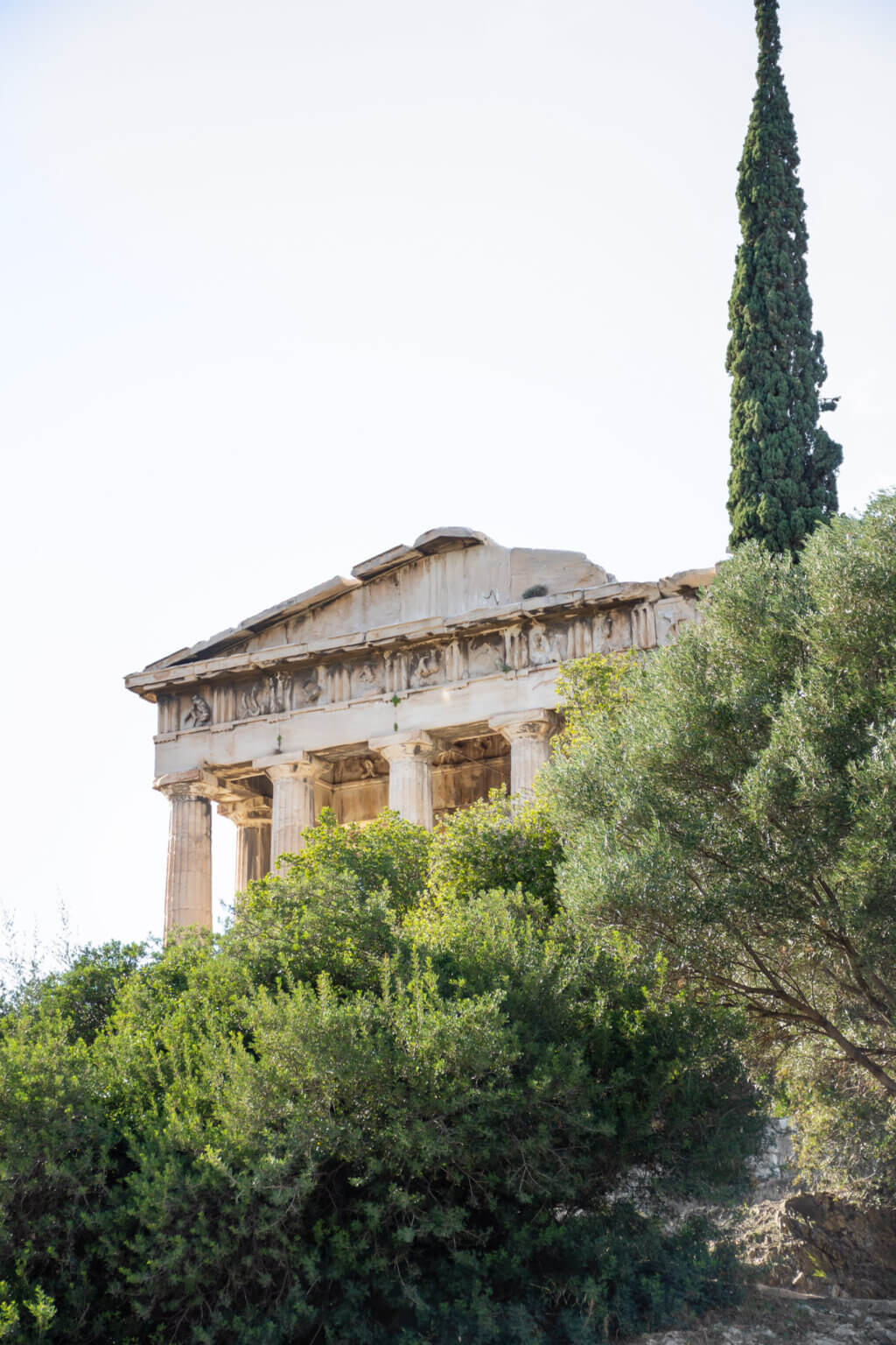 Visiting The Agora Of Ancient Athens, Greece