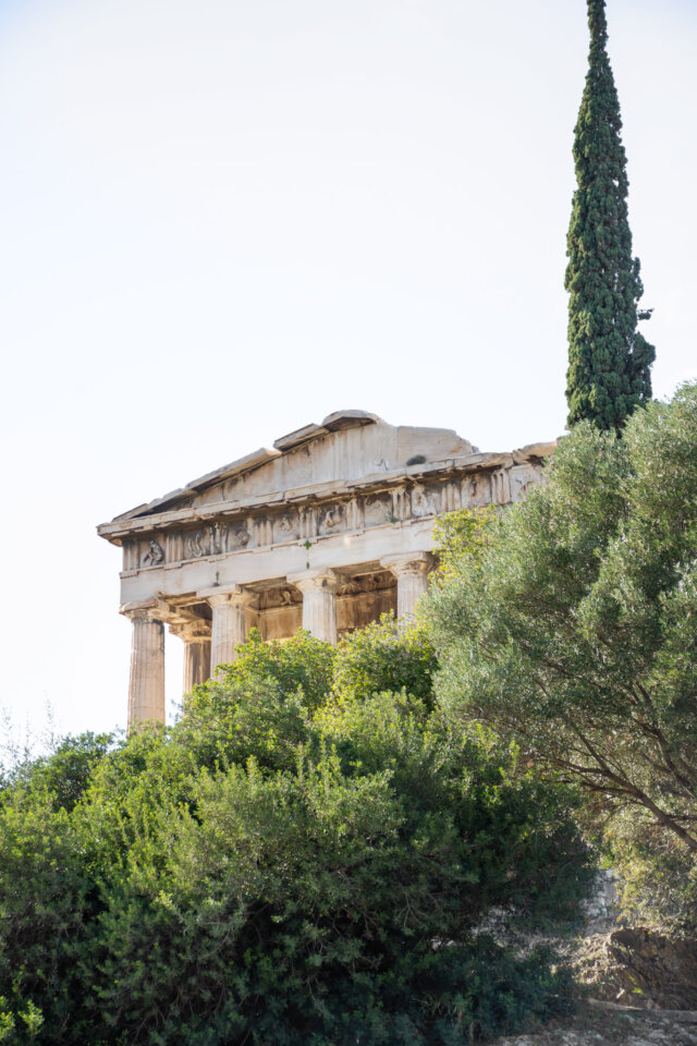 Visiting The Agora Of Ancient Athens, Greece