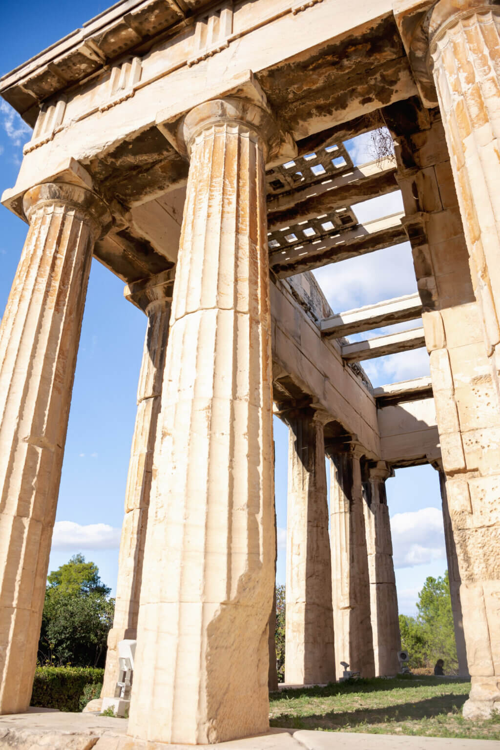 Visiting The Agora Of Ancient Athens, Greece