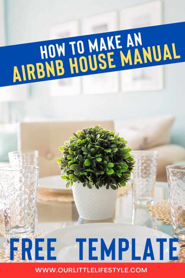 Airbnb Hosting: Steal My FREE Airbnb House Manual Template