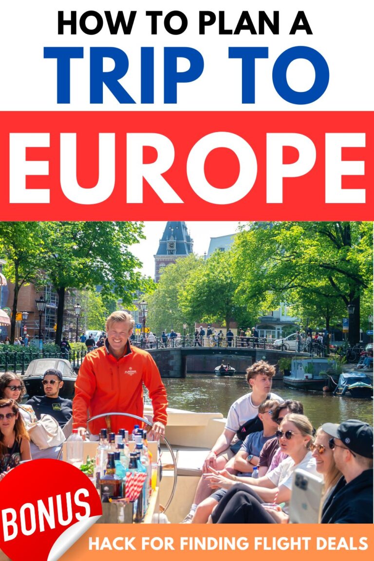 How To Plan A Trip To Europe For Your Family | Our Little Lifestyle