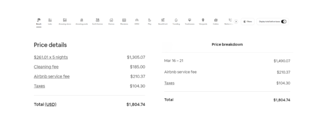 The Surprising Truth Behind Airbnb Fees | Our Little Lifestyle