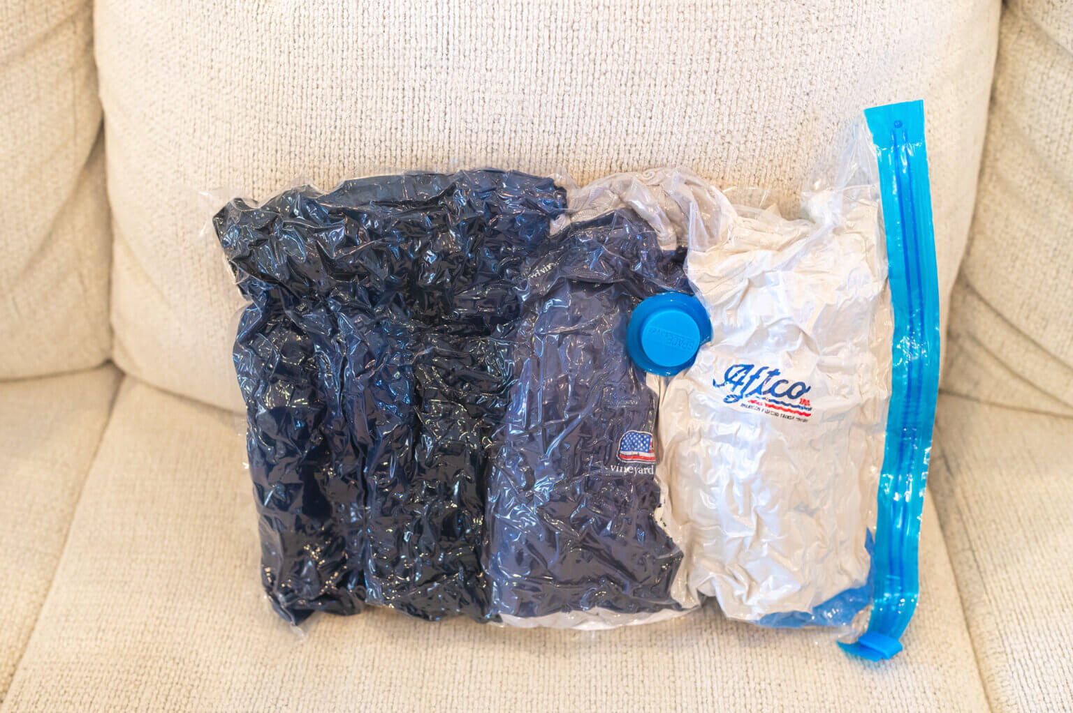 The Ultimate Vacuum Space Saver Bags Travel Hack