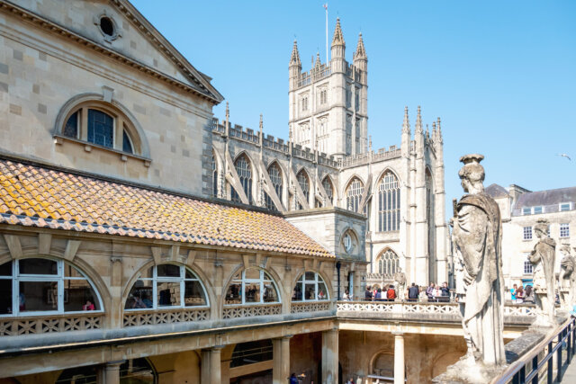 Visiting the Ancient Roman Baths in Bath, England
