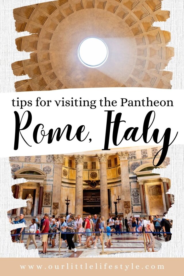 Visiting the Pantheon in Rome, Italy With Kids