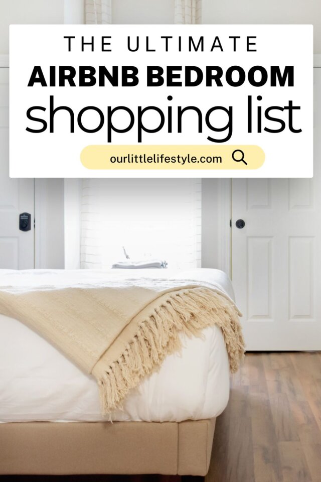 The Perfect Airbnb Bedroom: Ideas & Shopping List