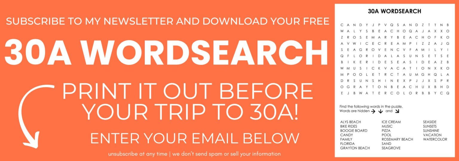 When Is The Best Time To Visit 30A?