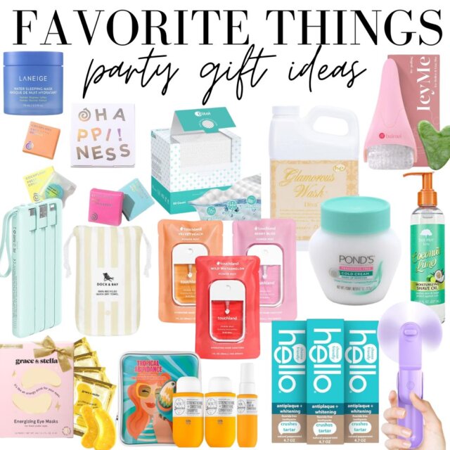 Favorite Things Party Gift Ideas + How To Host One