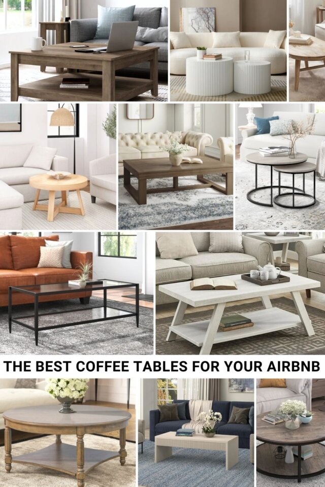The Best Airbnb Coffee Tables At Wayfair