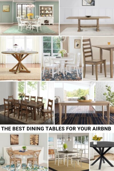 The Best Airbnb Dining Tables & Chairs At Wayfair