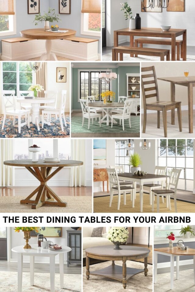 The Best Airbnb Dining Tables & Chairs At Wayfair