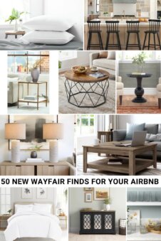 50 Wayfair Finds Perfect For Your Airbnb Rental