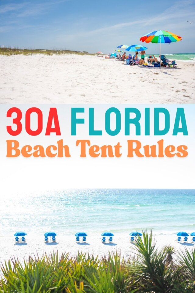 30A Beach Tents: A Guide To The Rules & My Recommendations
